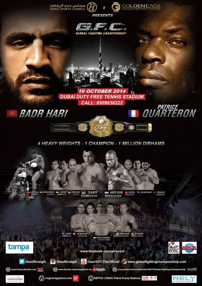 LIVE Kickboxing: VIDEOS - GFC 4 | Badr Hari vs. Arnold Oborotov, Zabit ...